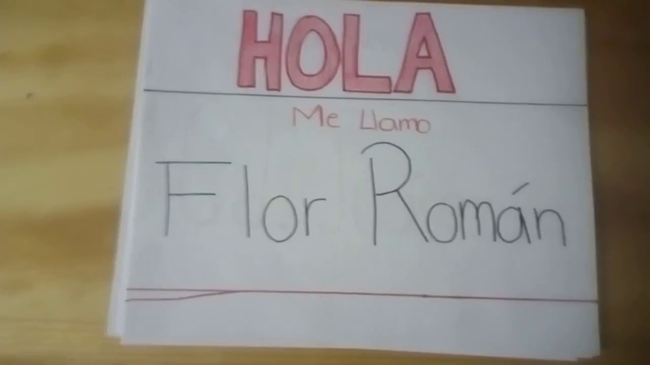 Flor Roman - Ejercicio 01 - YouTube