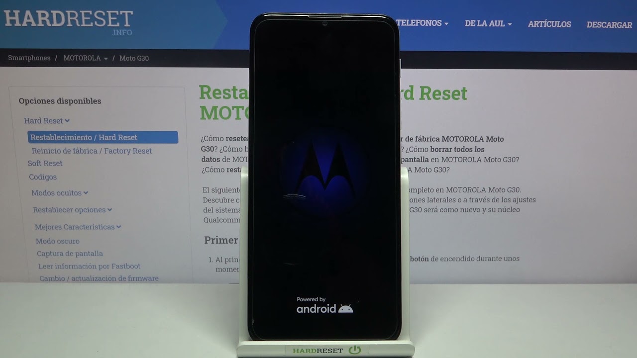 Cómo entrar y salir del Fastboot en MOTOROLA Moto G30 - activar ...