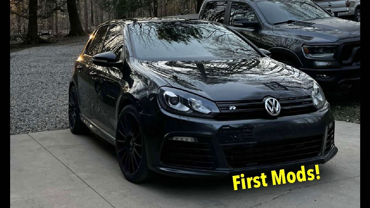 FIRST MODS FOR THE MK6 Golf R - YouTube