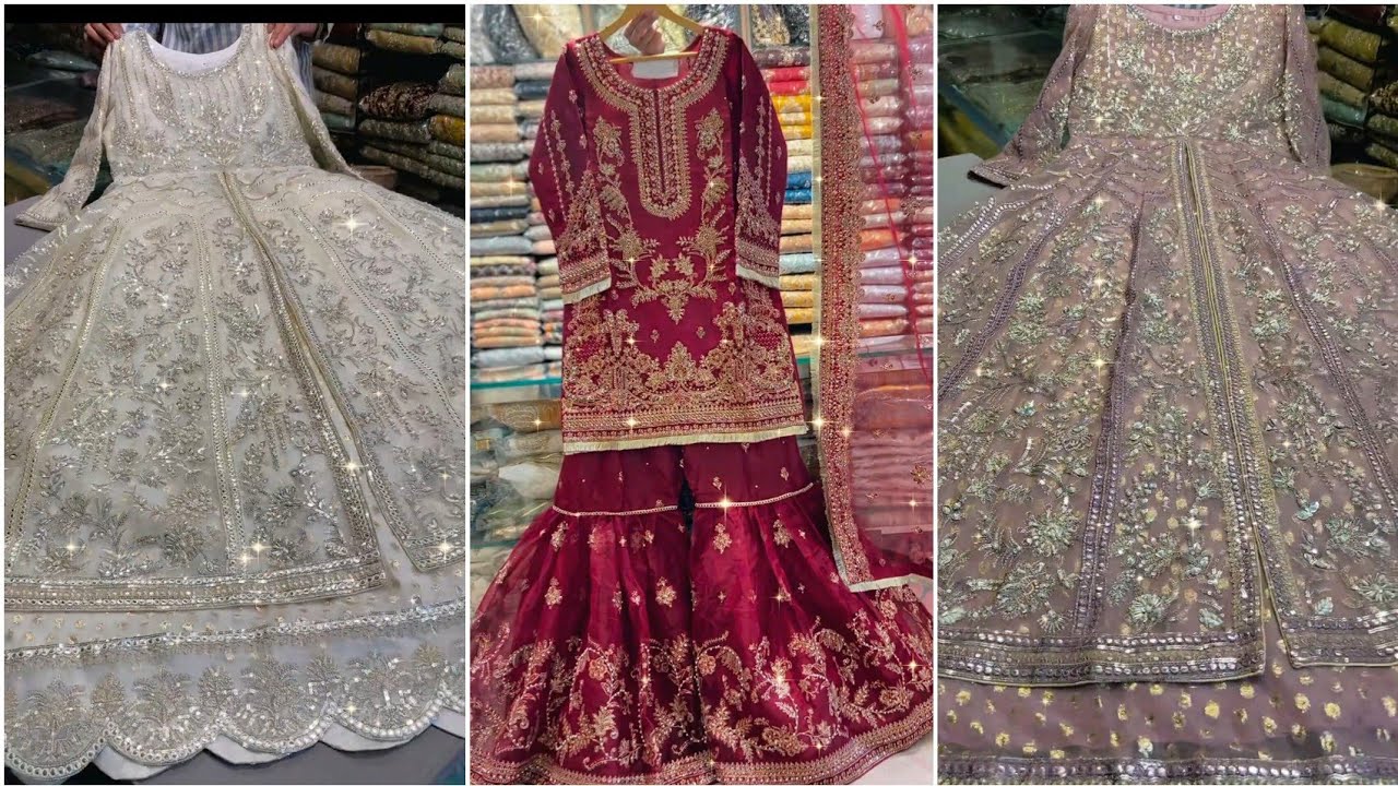 New Model Pakistani Dress 🥻2025 Latest bridal walima Maxi🖇️ 🥺🙊😂😄 - YouTube