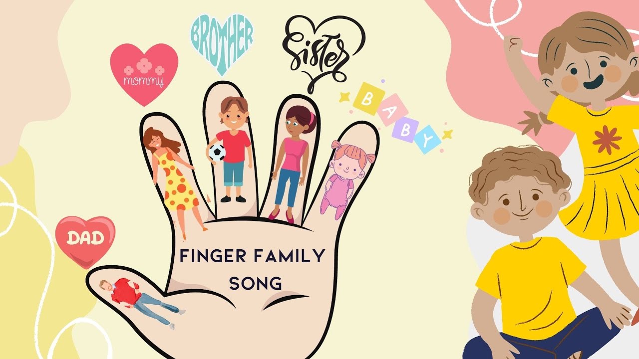 👋The Family Finger Song Video for Joyful Learning | Magical Nursery ...