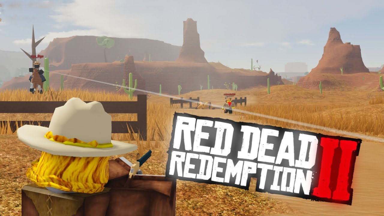 RDR2 в Roblox (очень похоже) - YouTube