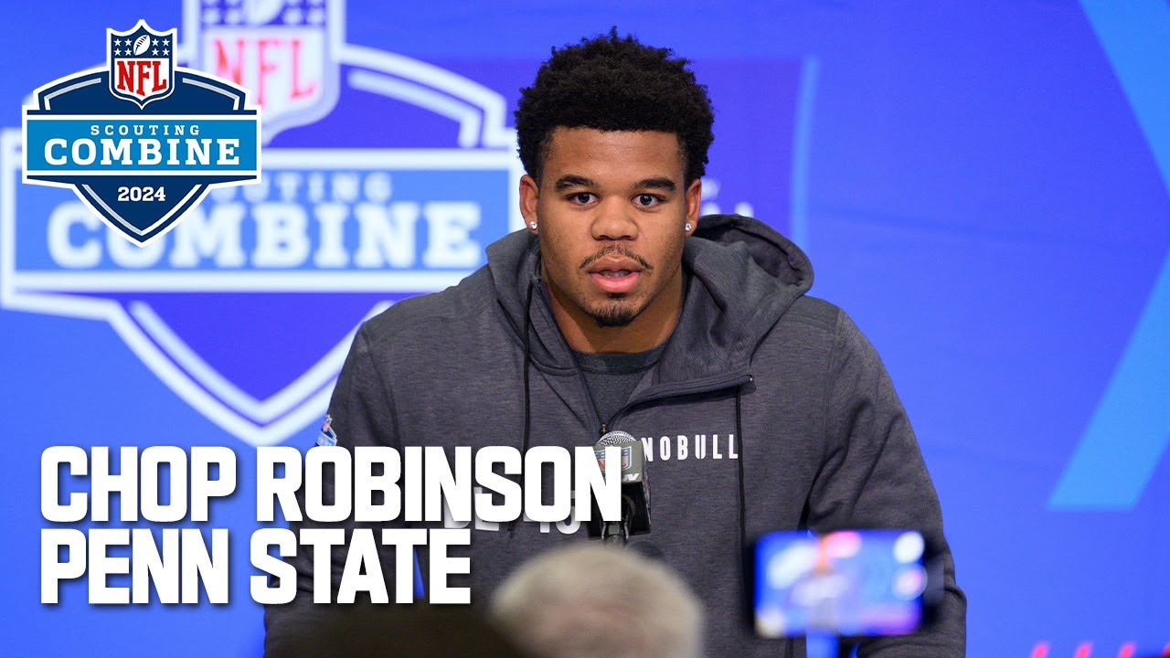 Chop Robinson FULL 2024 NFL Scouting Combine On Field Workout - YouTube