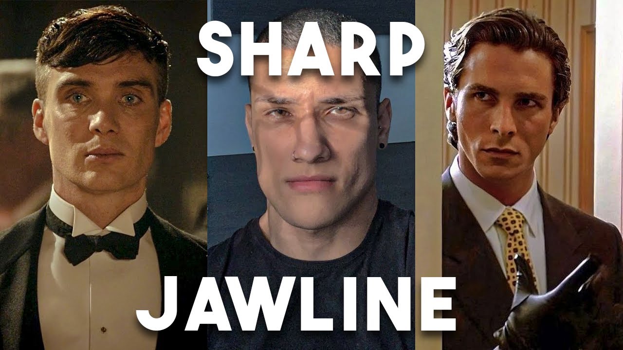 How To Get a Sharp Jawline (No BS Guide) - YouTube