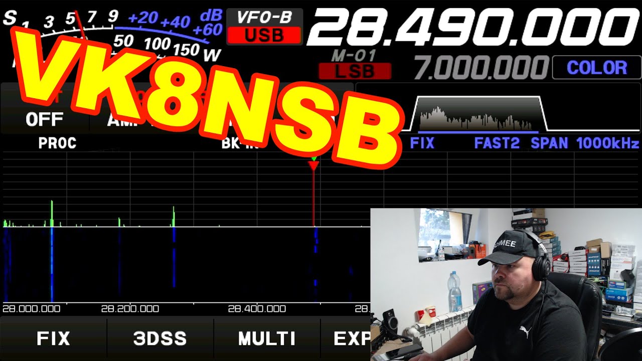 Łączność z Australią ze stacją VK8NSB w paśmie 10 metrów - YouTube