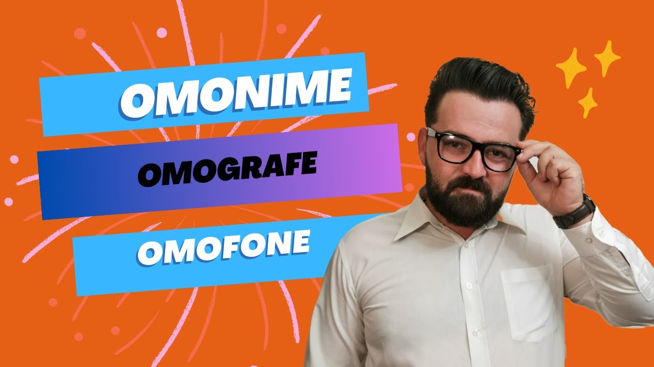 Omonime. Omografe. Omofone - YouTube