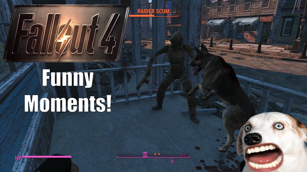 Fallout 4 Funny Moments - Batman Pow, Markiplier Woof Mod - YouTube