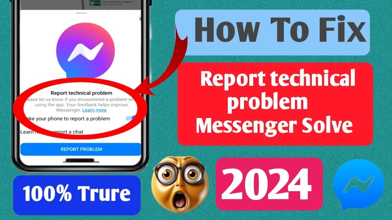 Facebook messenger solveHow to Fix report technical problem on 2024 ...