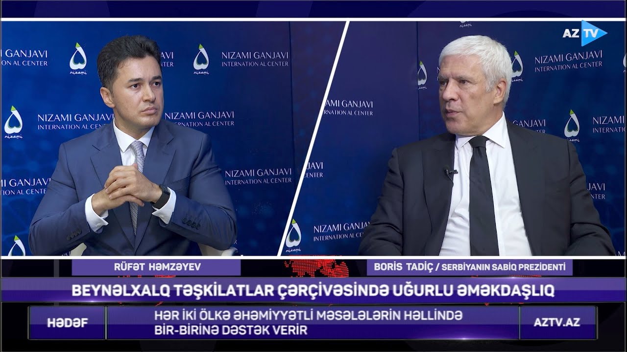 INTERVIEW: Boris Tadic, President of Serbia (2004-2012), member of the ...