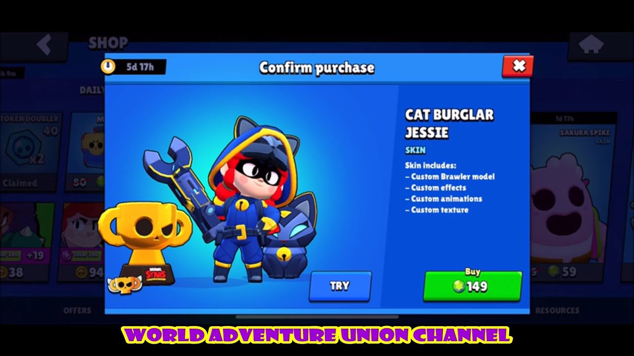 Check Out the Cat Burglar Jessie Skin! :) - YouTube