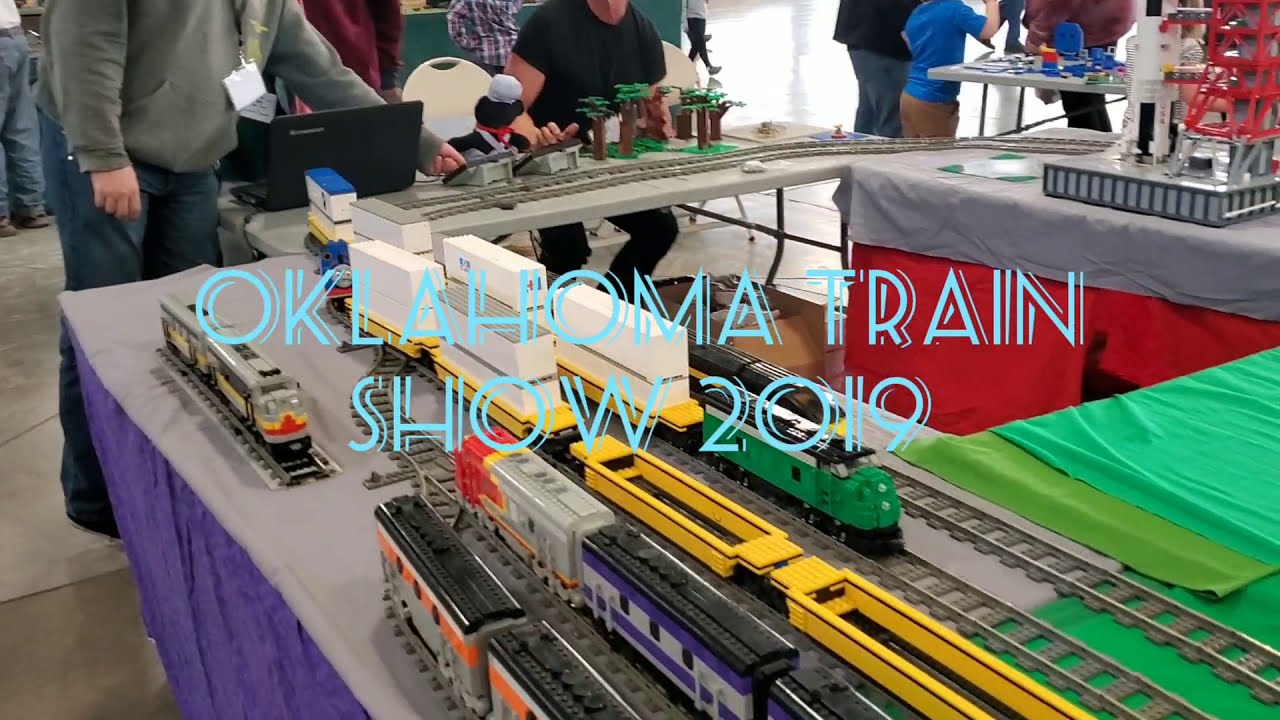 Oklahoma train show 2019 - YouTube
