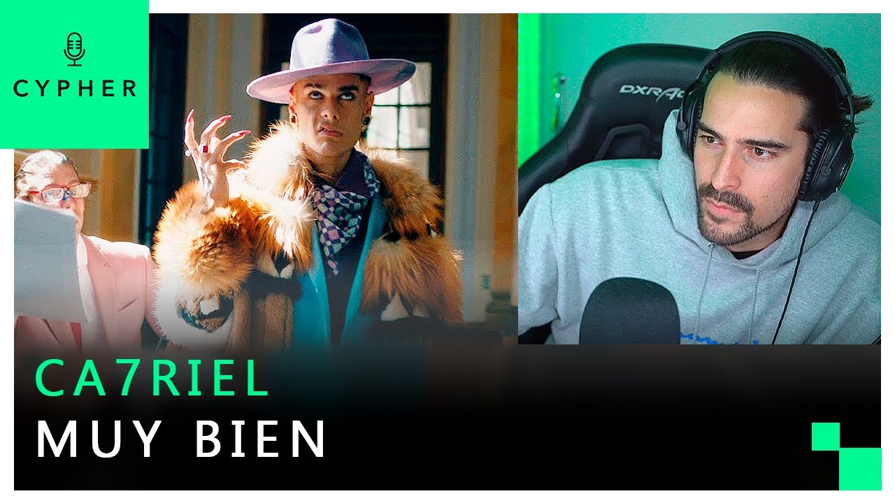 REACCIÓN a CA7RIEL - MUY BIEN (Video oficial) - YouTube