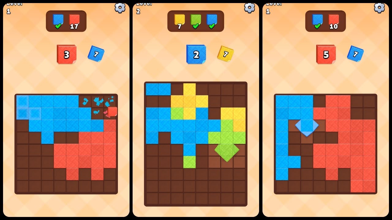 Paper Blast game Gameplay Android - YouTube