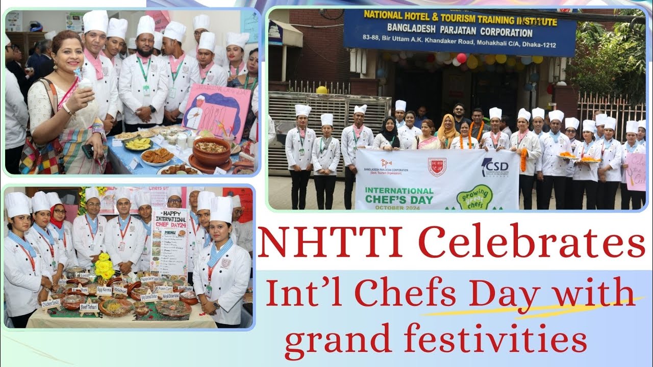 NHTTI celebrates Int’l Chefs Day with grand festivities - YouTube