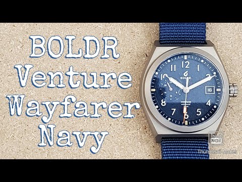 BOLDR Venture Wayfarer Navy - YouTube