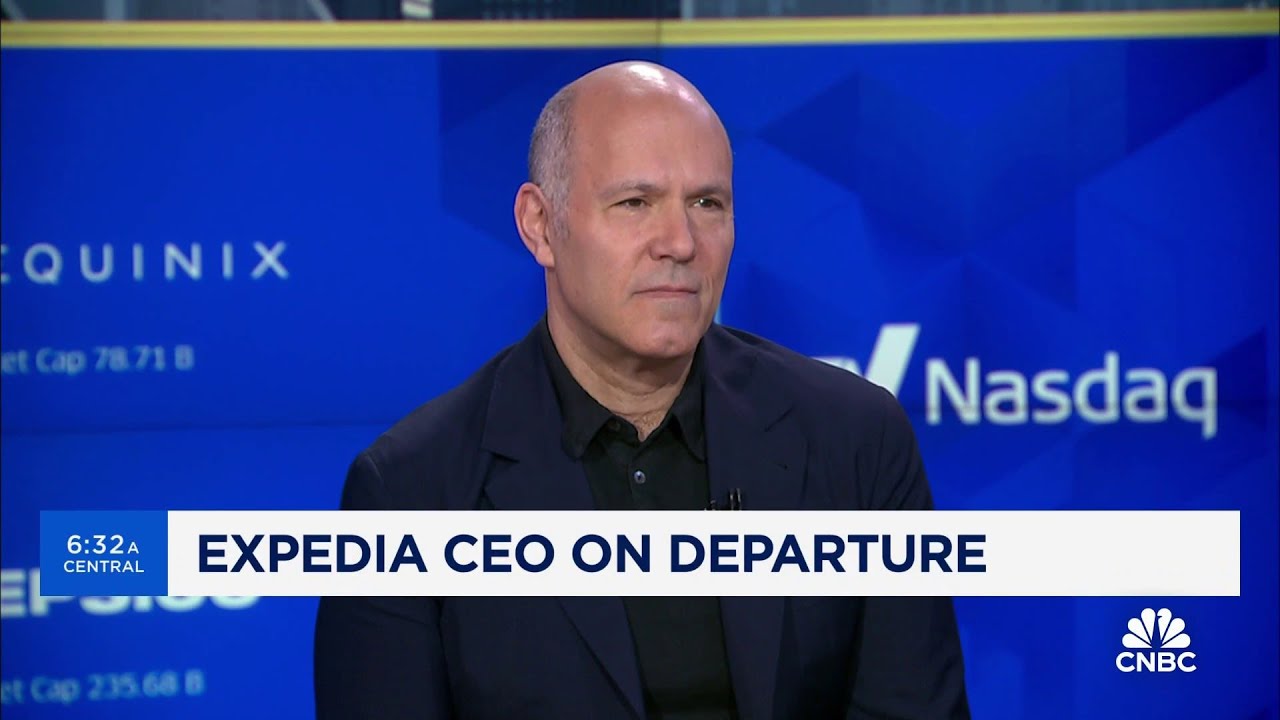 Expedia CEO on stepping down as CEO: It was a job till I was done doing ...