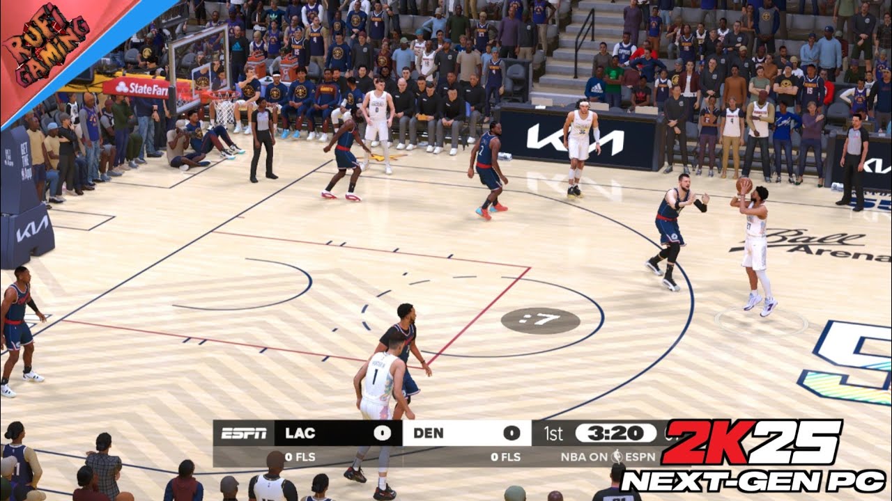 NUGGETS Realistic Graphics Gameplay | NBA 2K25 PC MOD | RESHADE (WIP ...