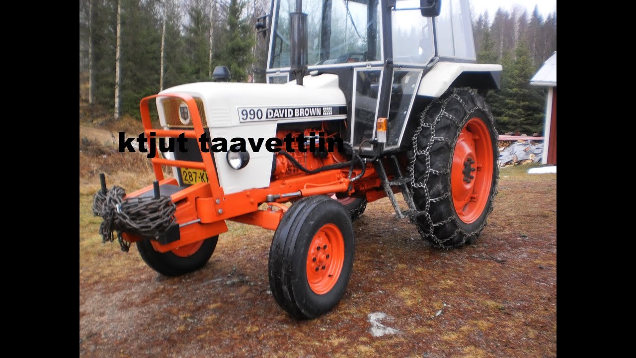 DAVID BROWN 990 -79 - YouTube