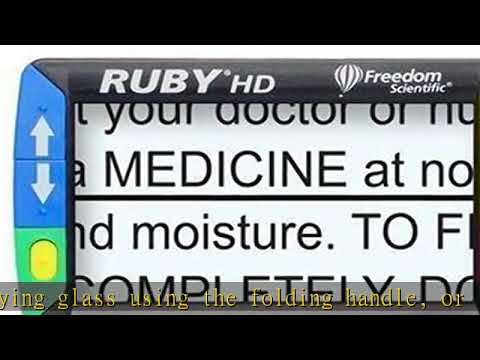 Ruby HD 4.3 | Portable Low Vision Video Magnifier