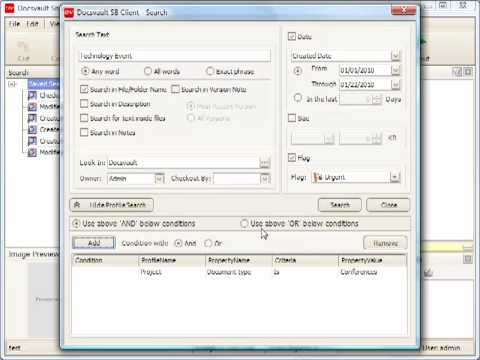 Document Management Software | Search & Retrieval | Docsvault Tutorial ...