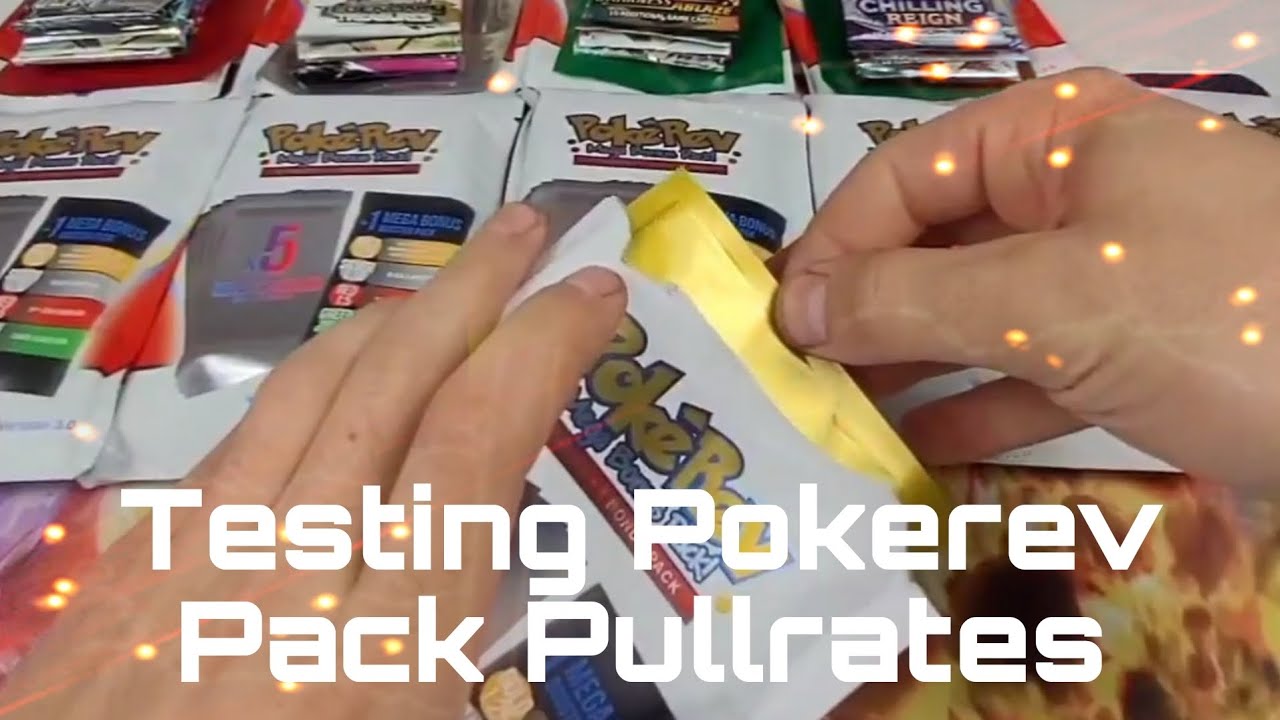 Testing the Pull Rates from the PokeRev Mega Bonus Packs - YouTube