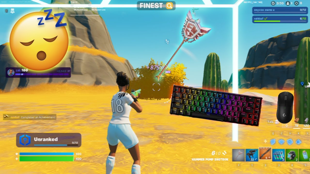 Fortnite Speed Realistics 1v1s X FNCS PICKAXE 😴 ASMR 💤 4K 60 FPS - YouTube