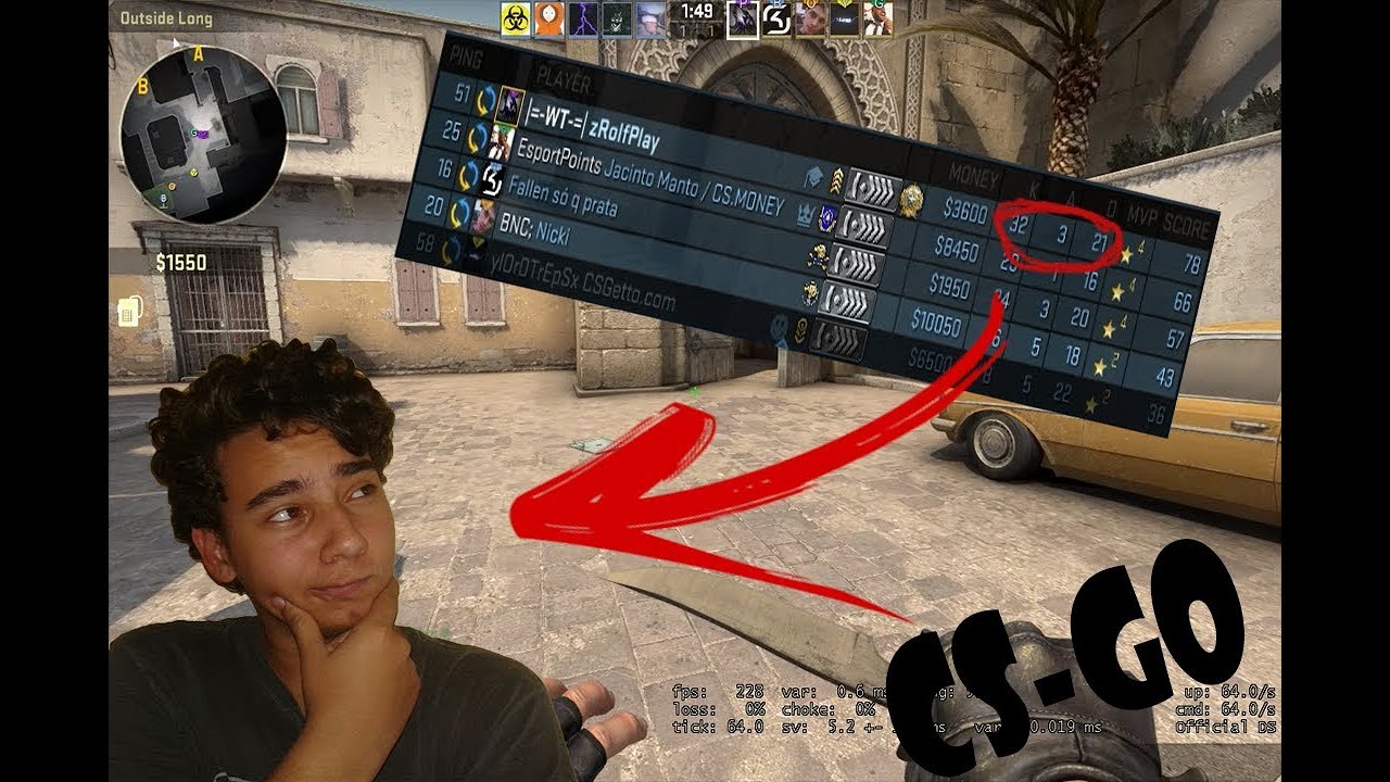 Seria este o melhor KDR da minha vida ?! - [CS-GO] - YouTube
