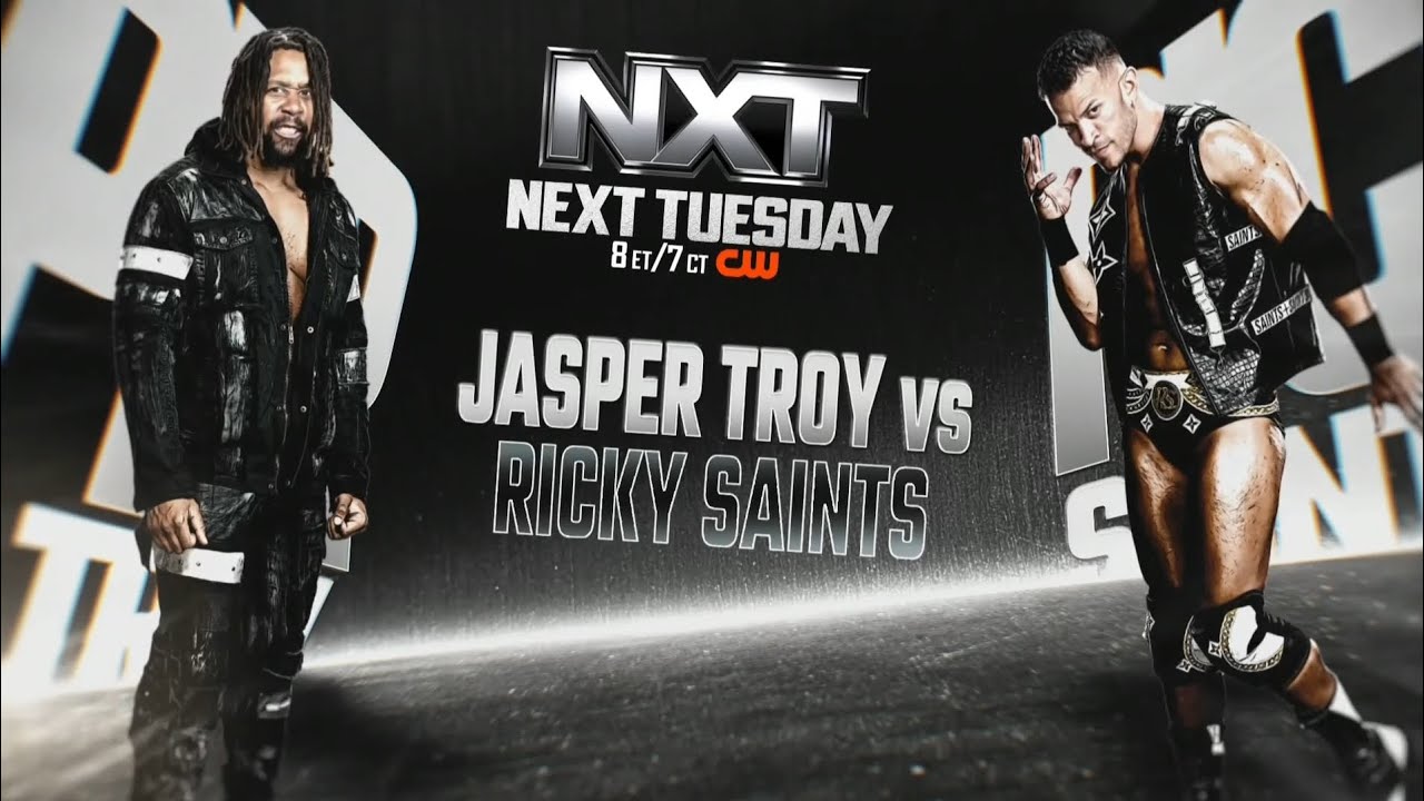 Jasper Troy vs Ricky Saints | NXT Jul 22, 2025 (Part 1) - YouTube