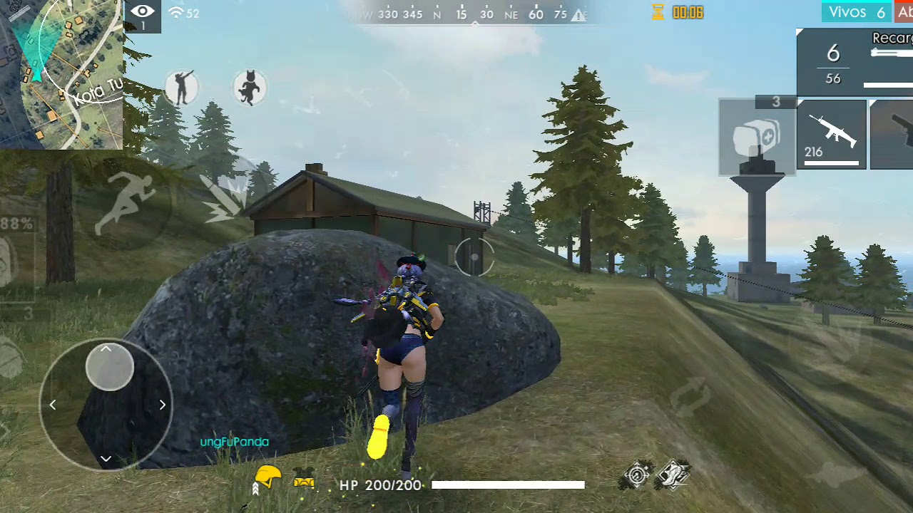 Primeira Gameplay De FF no canal 😝😉⭐ - YouTube