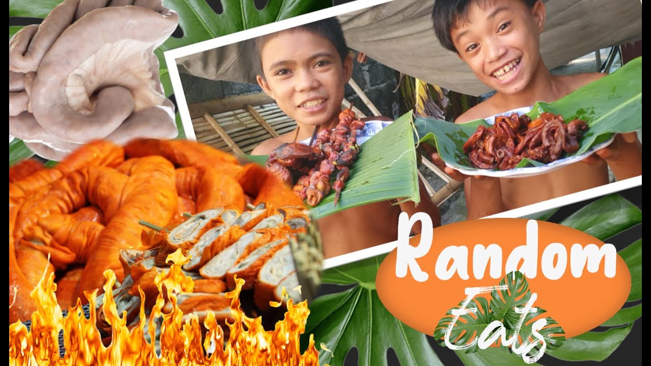 Pig intestine Barbecue and Fried!!!!!! - YouTube