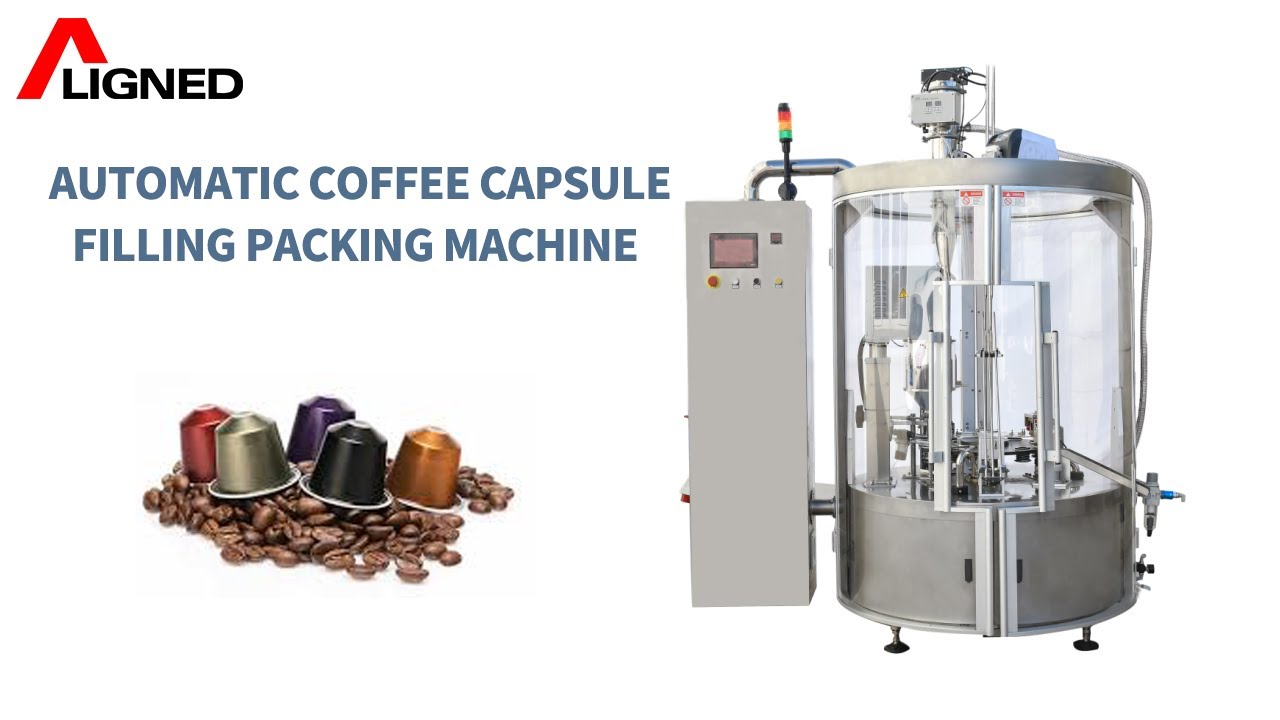 Automatic Coffee Powder Capsule Filling Packing Machine - YouTube