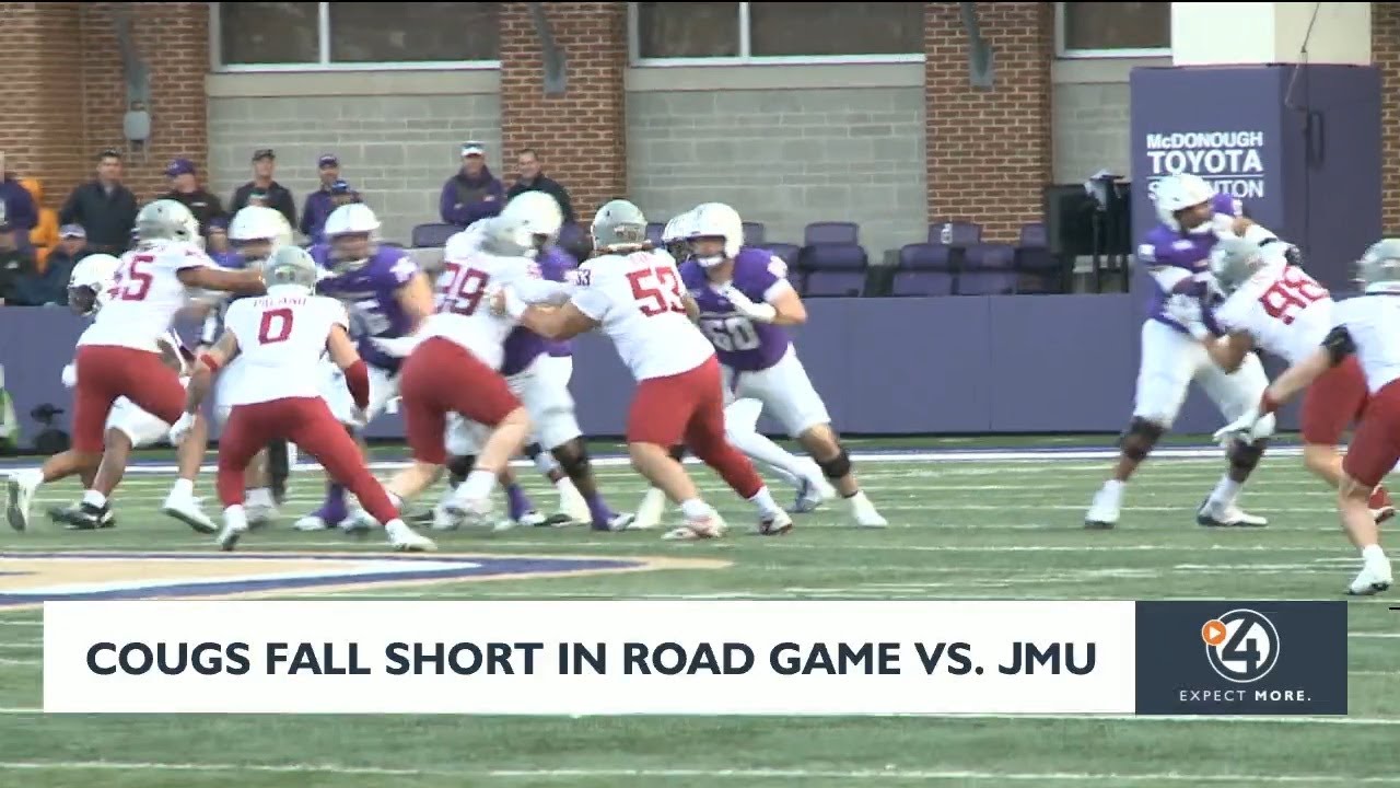 Cougs fall short in road game vs. JMU - YouTube
