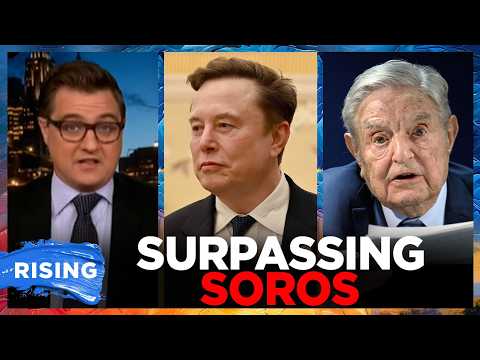 Chris Hayes RILED UP over Elon Musk DROWNING OUT Dem donors like George Soros | RISING