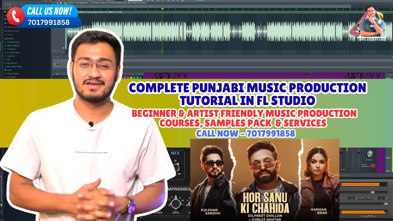 Complete Punjabi Song Production in FL Studio || Punjabi Music Beats ...
