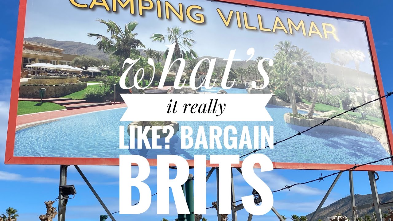 THE FAMOUS Camping Villamar Benidorm. - YouTube