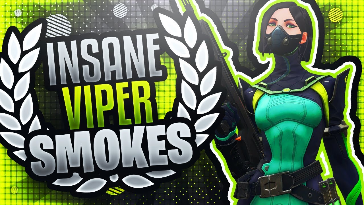 VIPER SMOKE SPOTS ON ALL MAPS (Valorant Tutorial) - YouTube