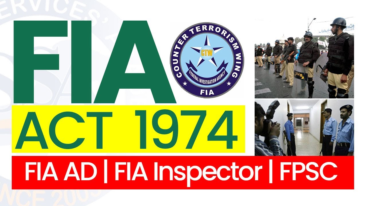 FIA Act 1974 | FIA AD | FIA Inspector | FPSC - YouTube