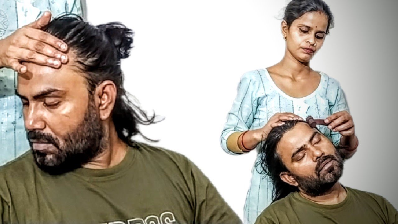 "Ultimate Scalp Tingling Head Massage | Relaxing Tools & Scratching ...