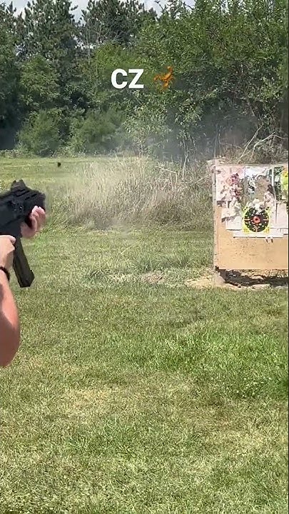 Binary trigger CZ Scorpion - YouTube