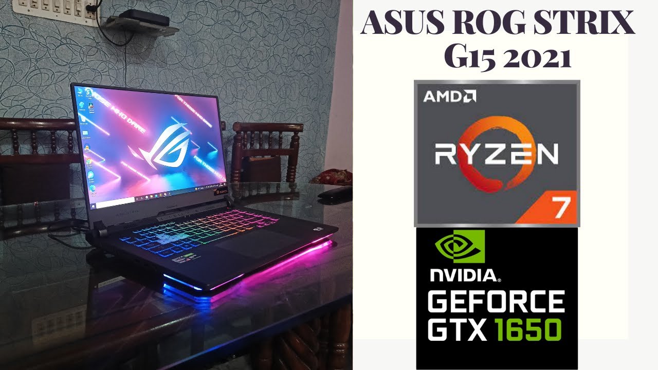 ASUS ROG Strix G15 (2021) Review | Ryzen 7 4800H GTX 1650 - YouTube