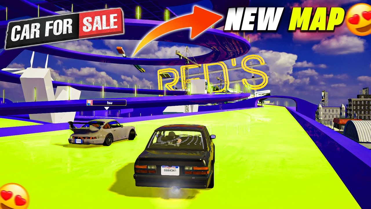 Finally New MAP Is Here | Car For Sale Multiplayer | New Parkour Map ...