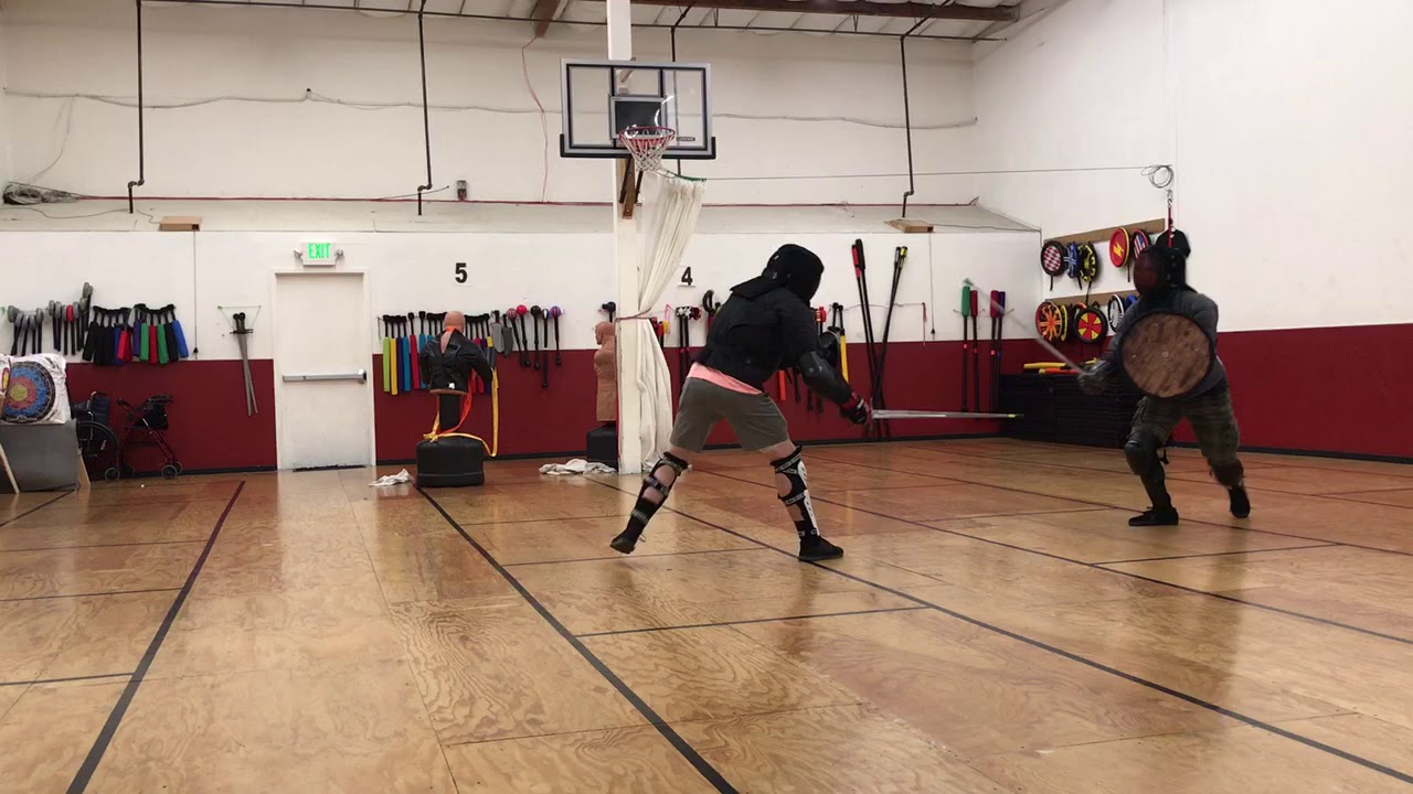 Sword and targe vs sword and buckler - YouTube