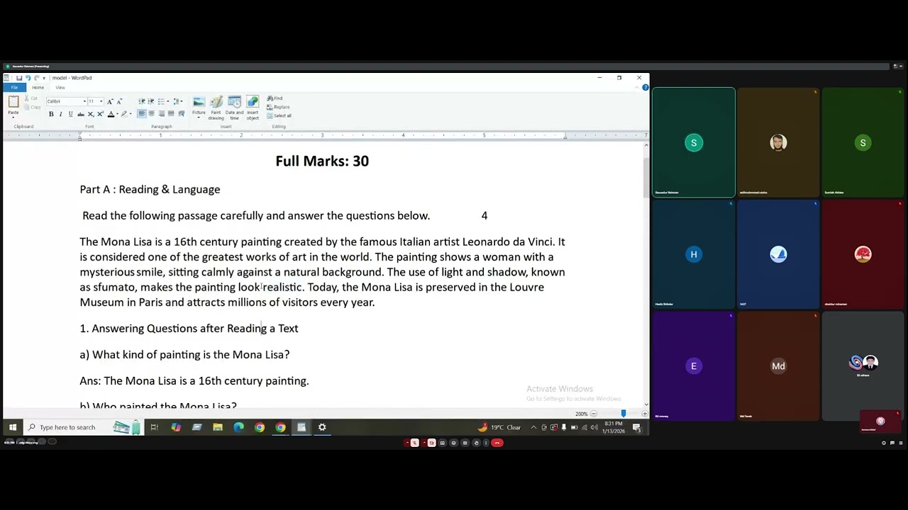 English For Fine Arts Q - YouTube