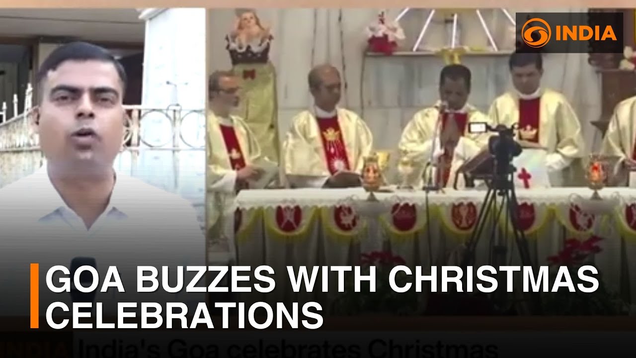 Goa buzzes with Christmas celebrations | DD India News Hour - YouTube