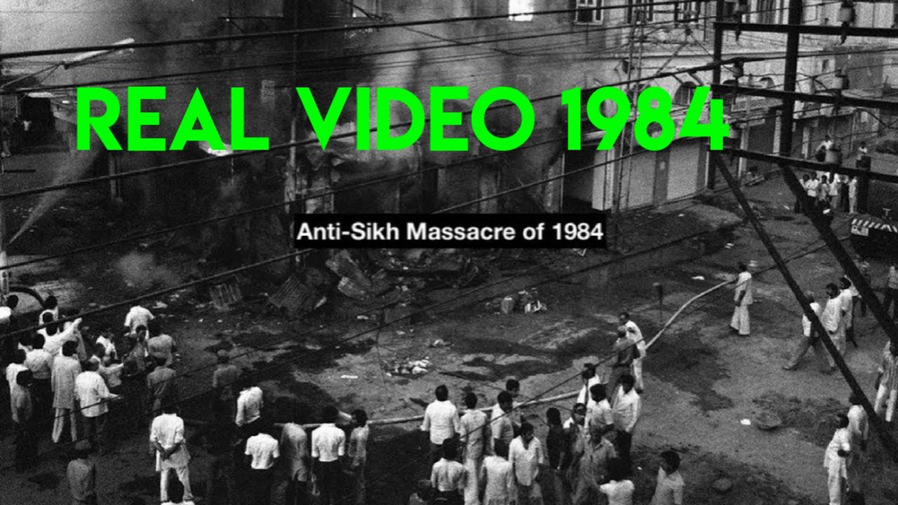 1984 sikh attack | Real video - YouTube
