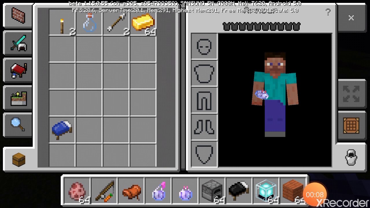 How to build a minecraft end portal - YouTube