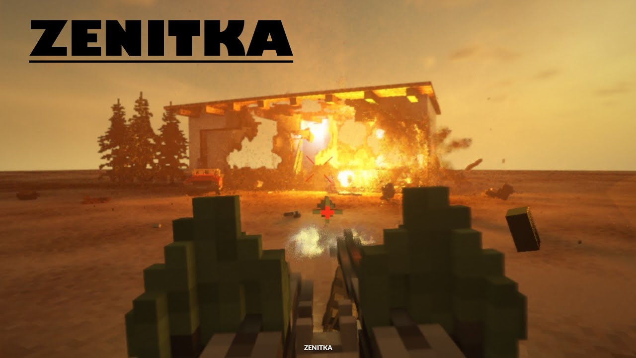 Teardown realistic zenitka destruction - YouTube