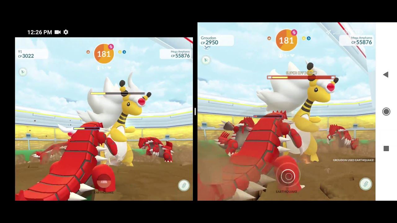 MEGA AMPHAROS RAID BOSS (DOUBLE GOTCHA) - YouTube