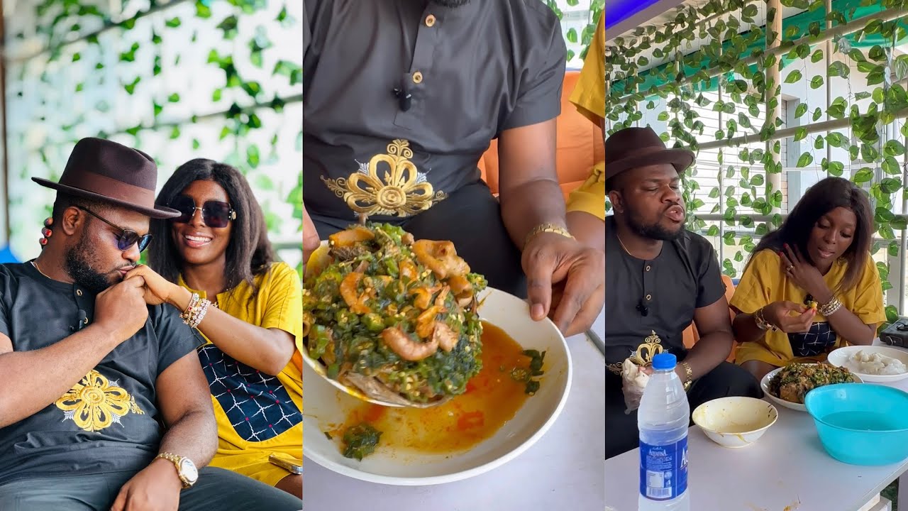 Odogwu takes Aisha out on a lunch date to celebrate their one year ...