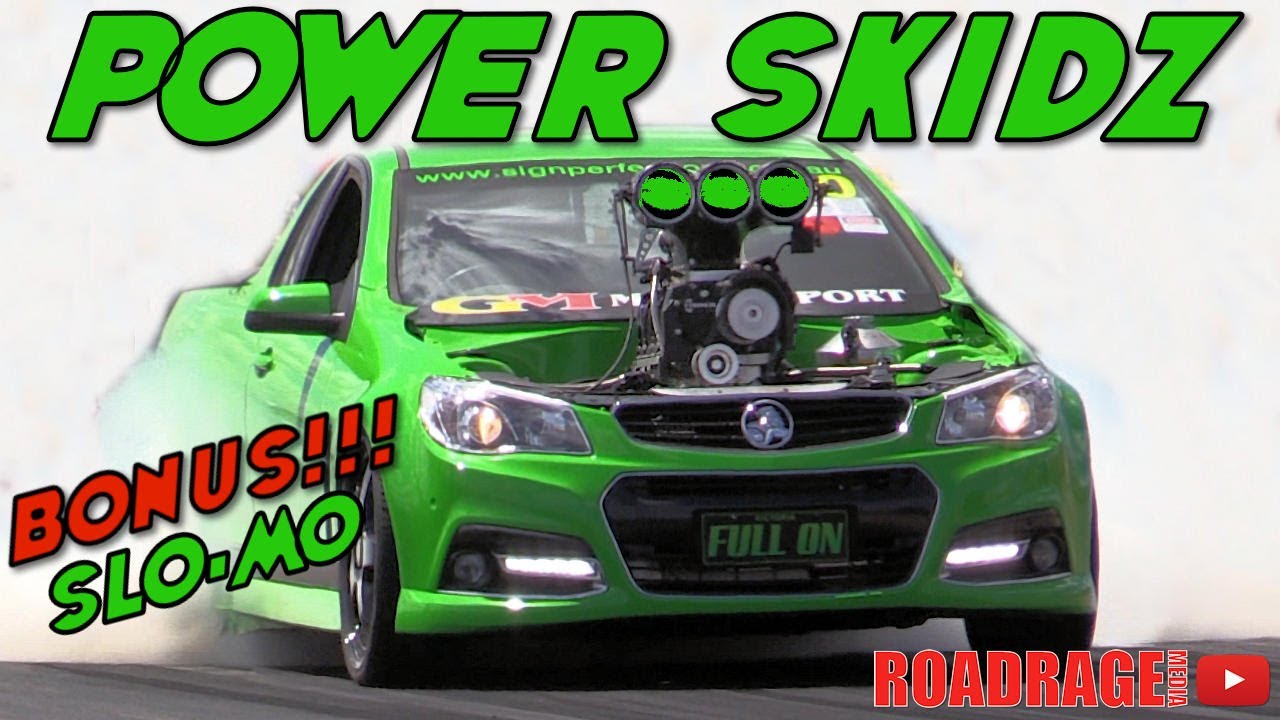 Smoking POWER SKIDS and Tire-Shredding Mayhem! - YouTube